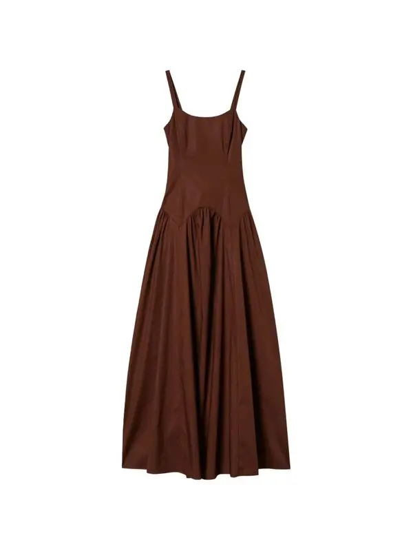 TWINSET Long Dress - Brown