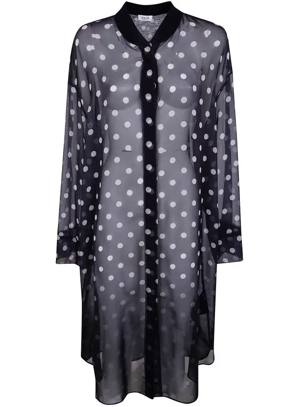 AVIU` Chiffon Long Shirt