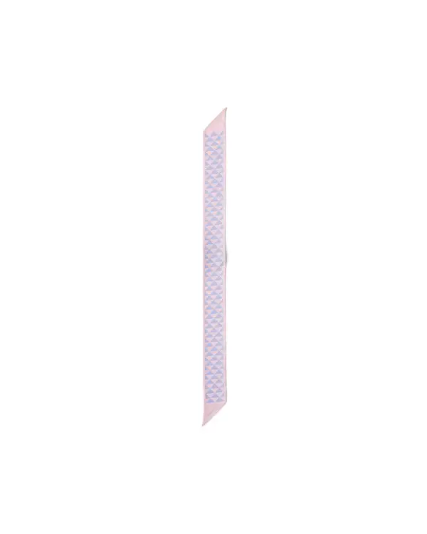 Prada Printed Silk Neck Tie - Pink
