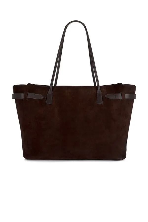 Balenciaga Bel Air Large Tote Bag - Light Espresso