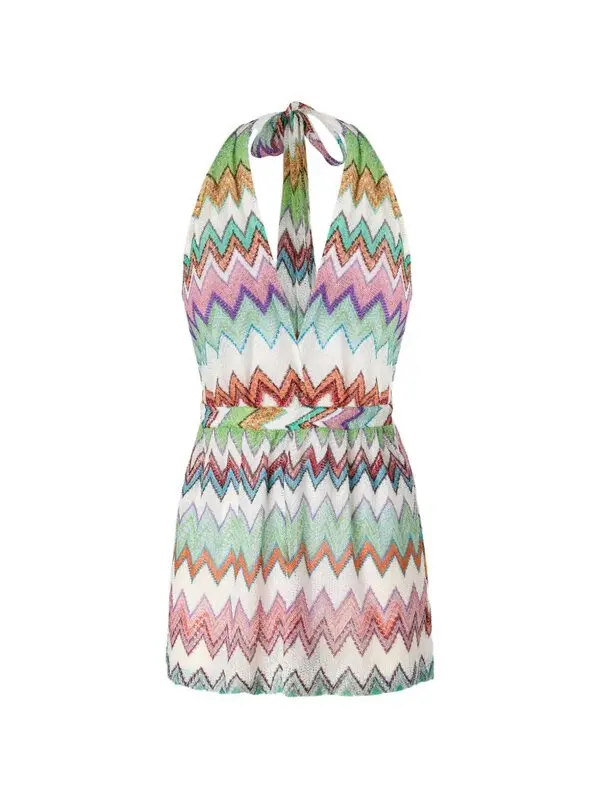 Missoni Zig Zag Short Jumpsuit - Multi