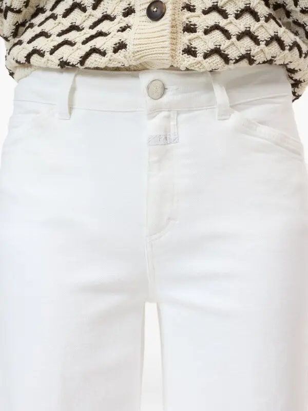 Closed Cropped Denim Jeans - White