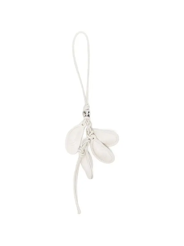 Loewe Multi Shell Leather Charm - White