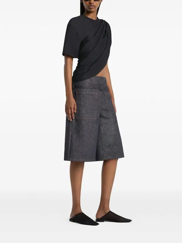 COURREGES Denim Shorts - Blue
