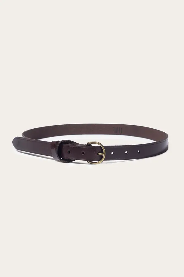 THE FRYE COMPANY 25mm Leather Belt - Brown