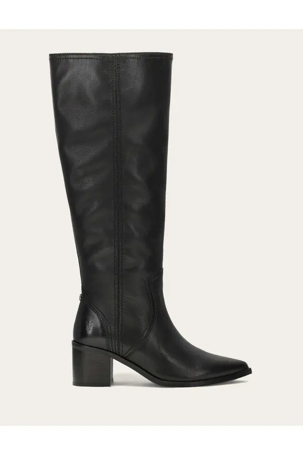 THE FRYE COMPANY Sadie Softy Tall Wide Calf Boots - Black