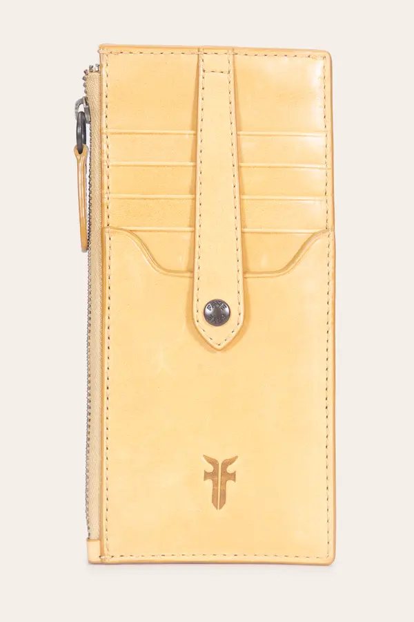 THE FRYE COMPANY Melissa Snap Card Wallet - Red