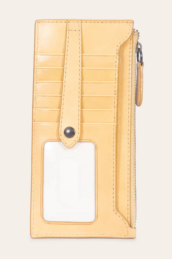 THE FRYE COMPANY Melissa Snap Card Wallet - Red