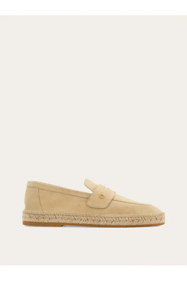 FERRAGAMO Espadrilles Loafer - Natural