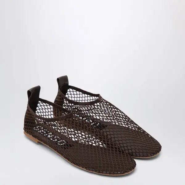 Senso Mesh Ballet Flats - Brown