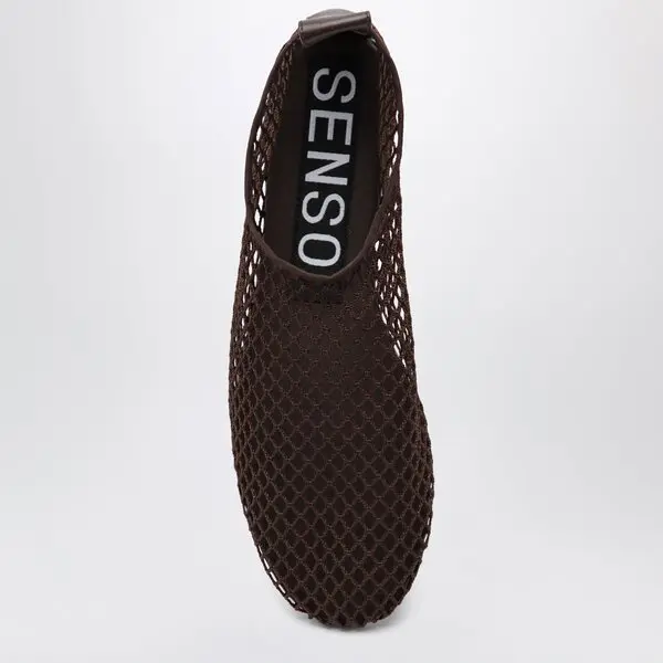 Senso Mesh Ballet Flats - Brown