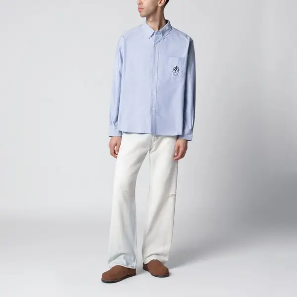 BRAIN DEAD Button-down Cotton Shirt