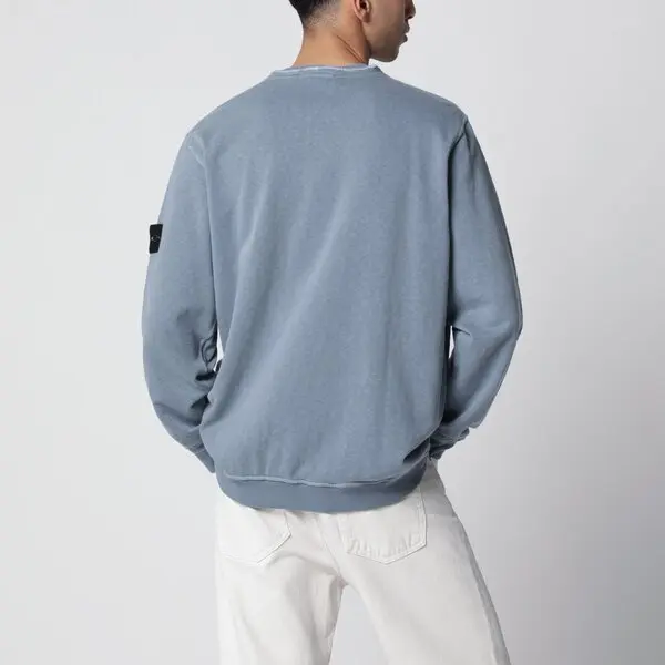 Stone Island Crewneck Sweatshirt - Blue