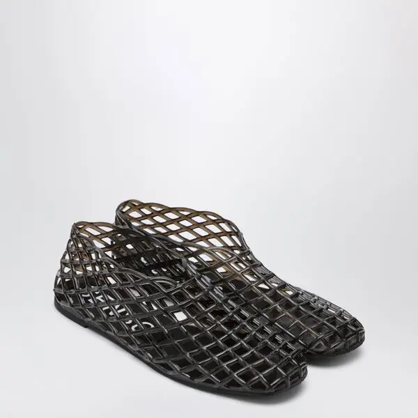 Senso Rubber Mesh Ballerina Flats - Black