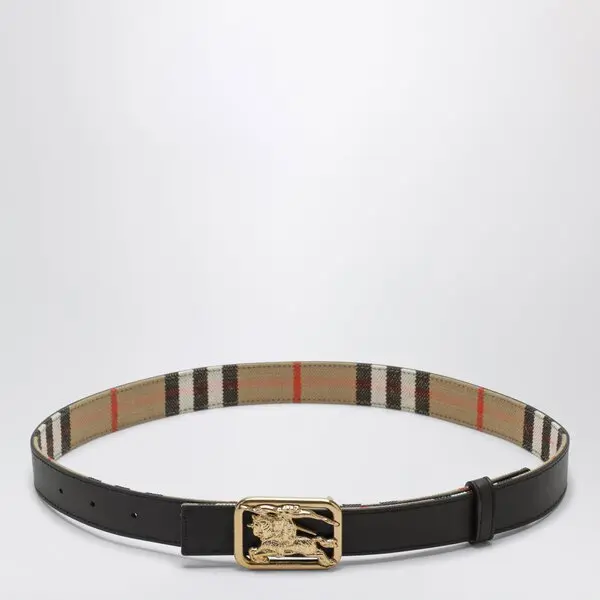 Burberry Reversible Rider Belt - Beige