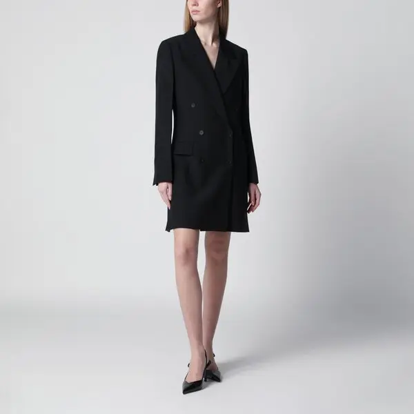 FERRAGAMO Wool-blend Double-breasted Dress