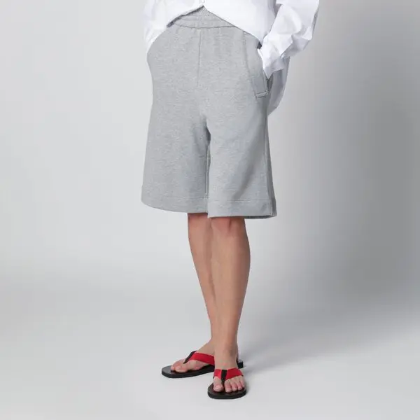 Dries Van Noten Cotton Fleece Shorts