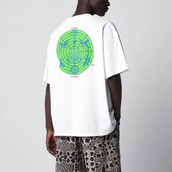 BRAIN DEAD T-shirt With Logo Prints