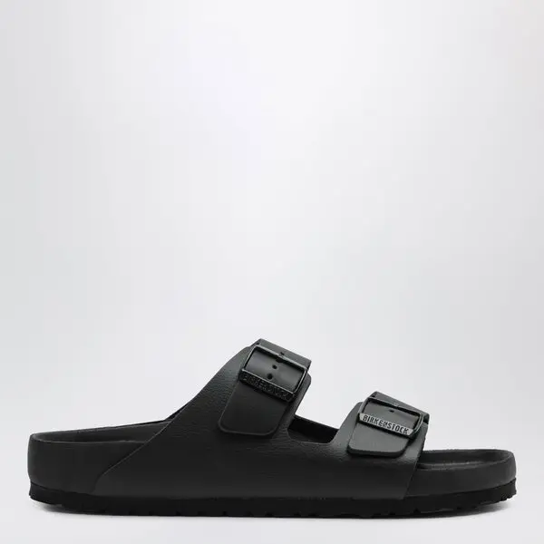 BIRKENSTOCK Arizona Slides In Eva And Natural Leather - Black