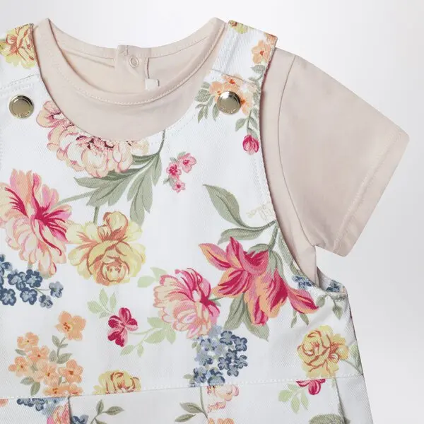 Chloé Two-piece Set With Floral Pattern - Multicolor