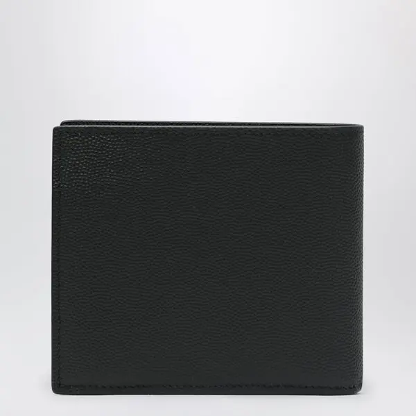 Saint Laurent East/west Wallet In Grain De Poudre Leather
