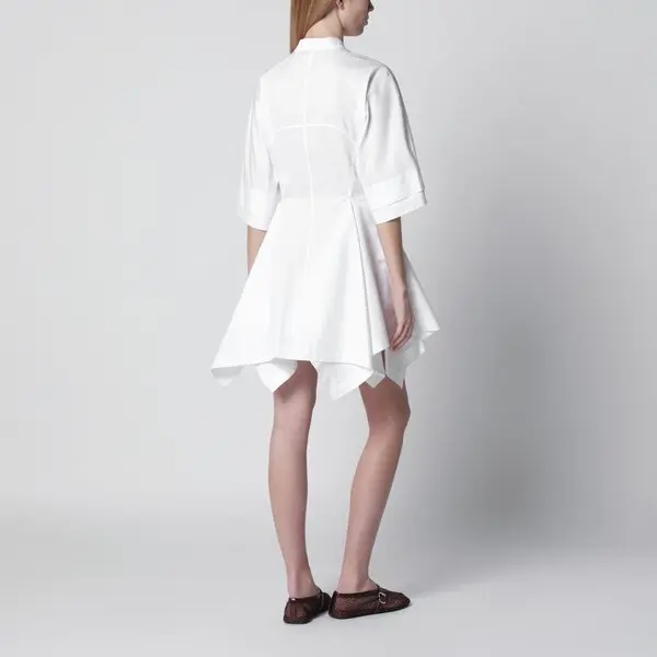 Alaïa Panelled Cotton Poplin Dress
