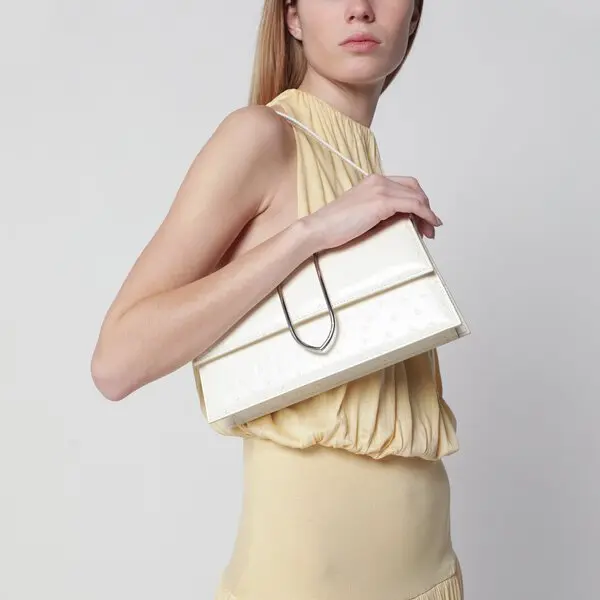 Jacquemus Le Bambino Long Bag In Greasy-effect Leather