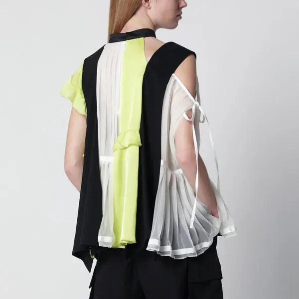 Sacai Fabric Mix Sweater