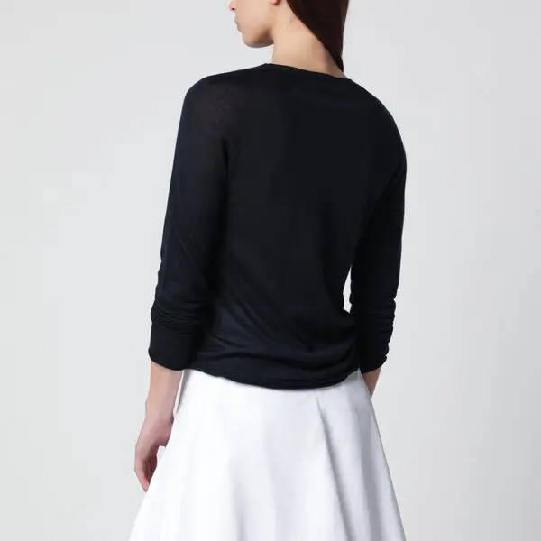ROBERTO COLLINA Cashmere And Silk Crewneck Sweater