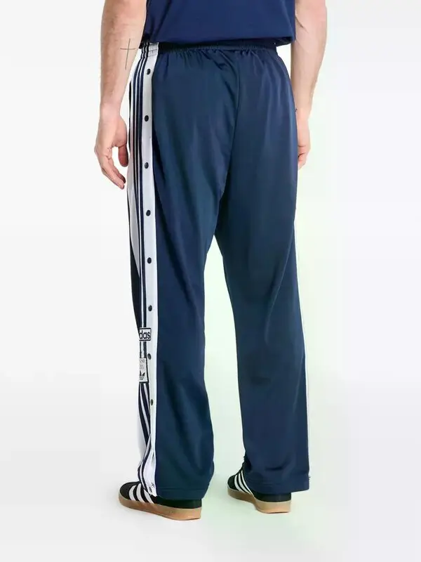 Adidas Adibreak Side-stripe Press-stud Track Pants - Blue