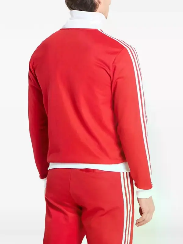 Adidas Striped Zip-up Sweatshirt