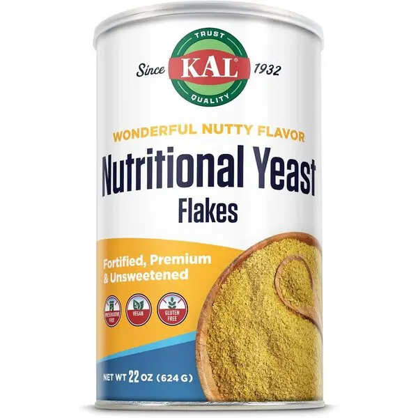 KAL Nutritional Yeast Flakes Unflavored 624 Grams - One-color