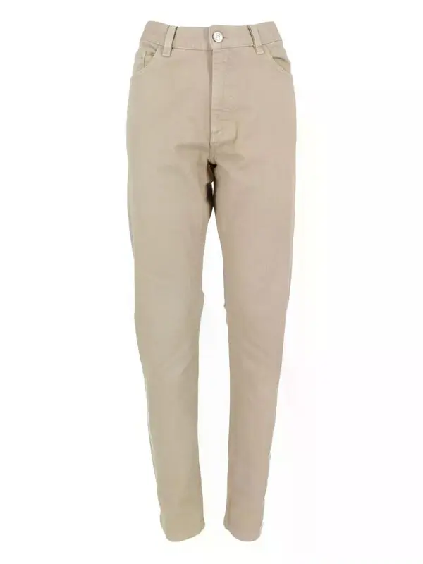 Zegna Five-pocket Trousers - Neutrals