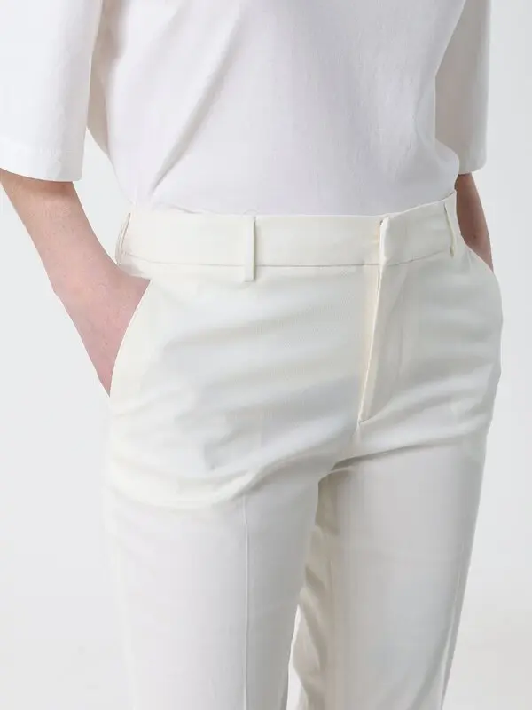 PT TORINO Tailored Trousers - White