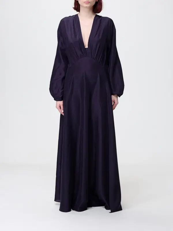 FORTE_FORTE Silk Maxi Dress