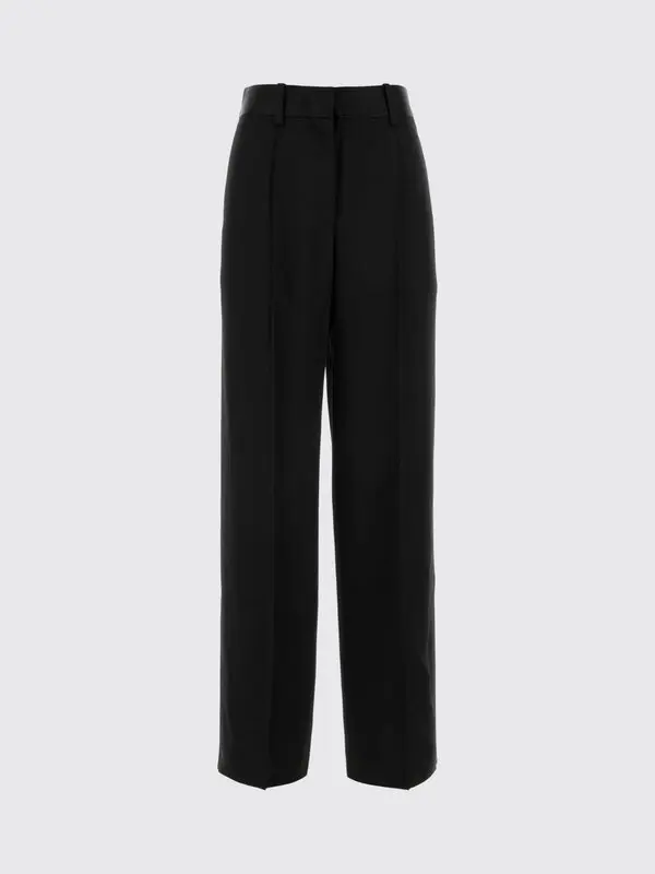 JIL SANDER Tailored Wide Leg Pants - Black