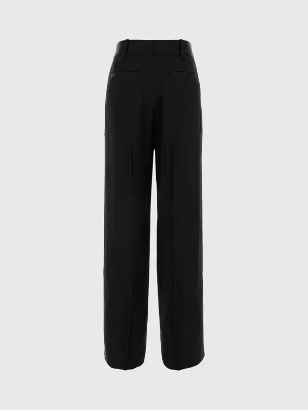 JIL SANDER Tailored Wide Leg Pants - Black
