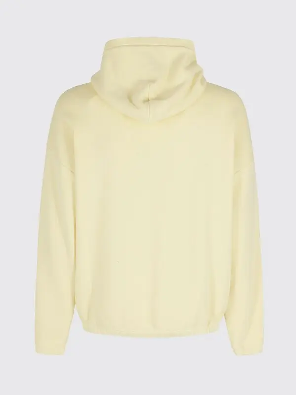 AUTRY Zip Up Sweatshirt - Yellow