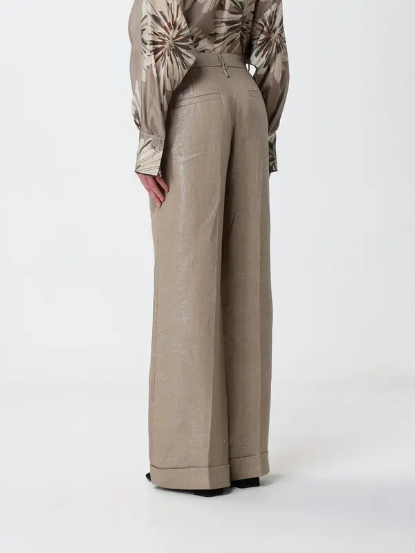 Brunello Cucinelli Wide Leg Pants - Beige