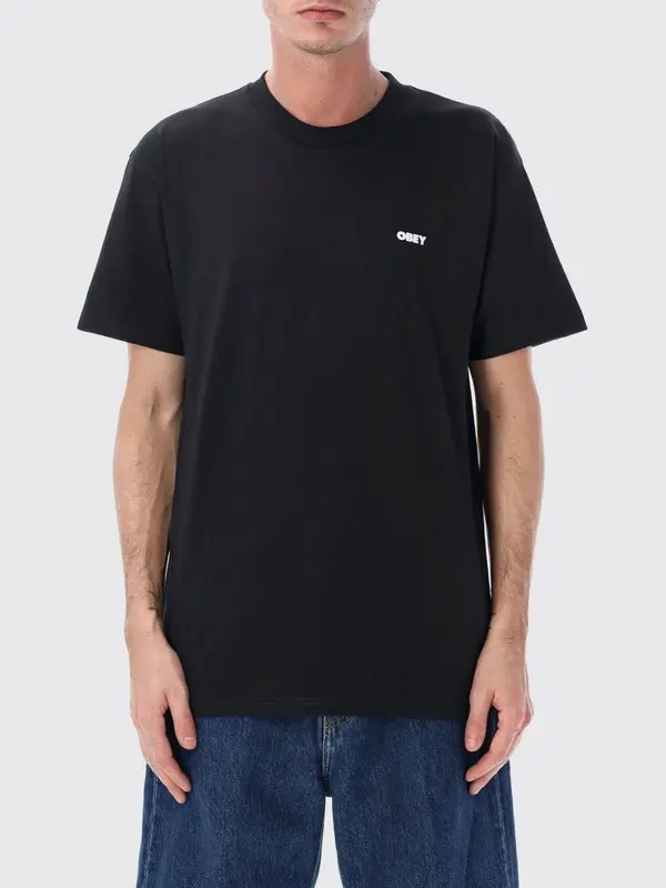 Obey Printed Cotton T-shirt