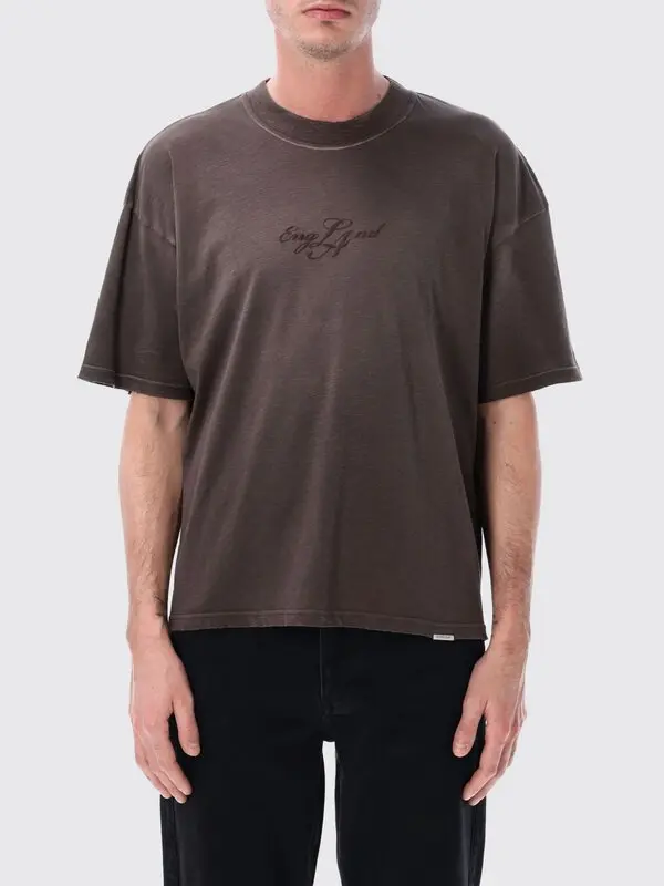 REPRESENT Cotton T-shirt With Logo - Brown
