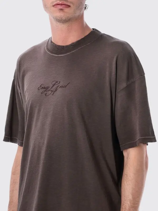 REPRESENT Cotton T-shirt With Logo - Brown
