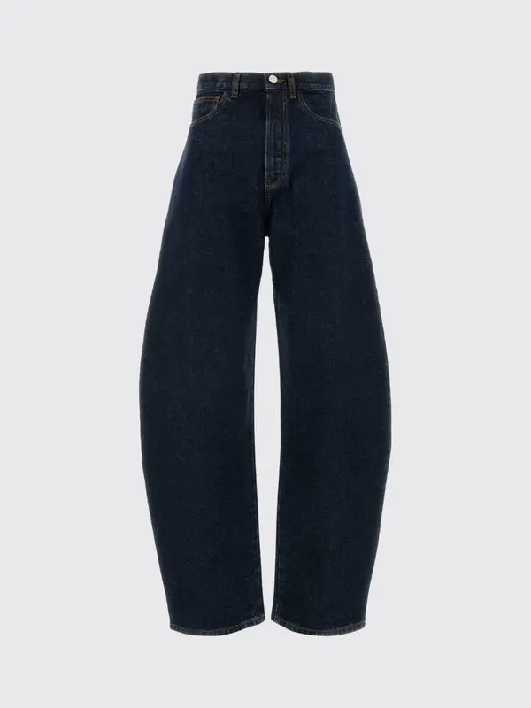 Alaïa High Waisted Wide Leg Jeans