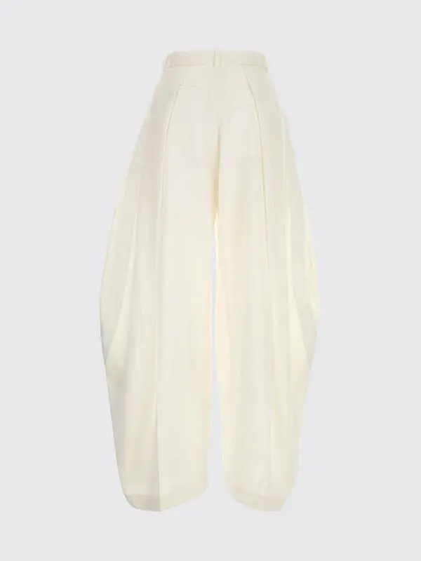 Sacai Wool Blend Wide-leg Trousers