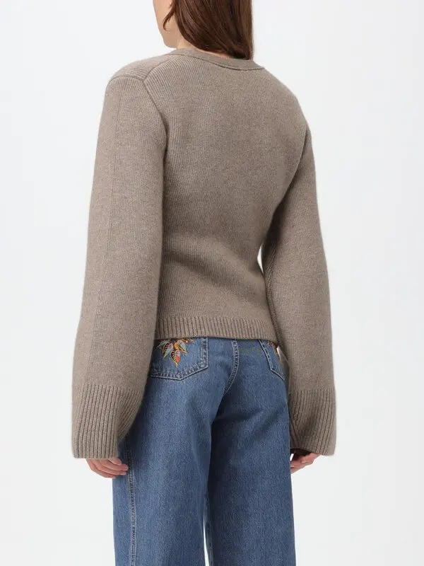 Khaite Cashmere Cardigan - Sand