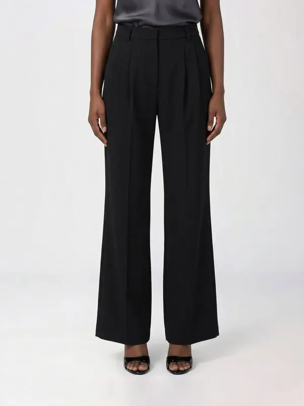 Andamane Tailored Wide Leg Trousers - Black
