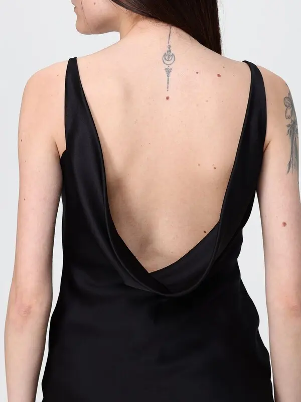 Brunello Cucinelli Pure Silk Satin Top - Black