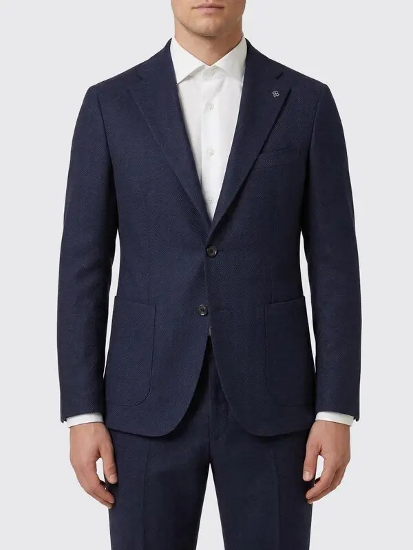 Tagliatore Tailored Blazer - Blue