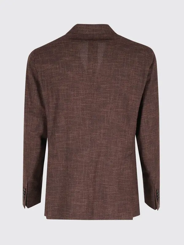 Tagliatore Double Breasted Blazer - Brown