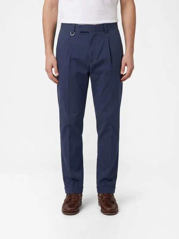 PAOLO PECORA Tailored Pants - Blue